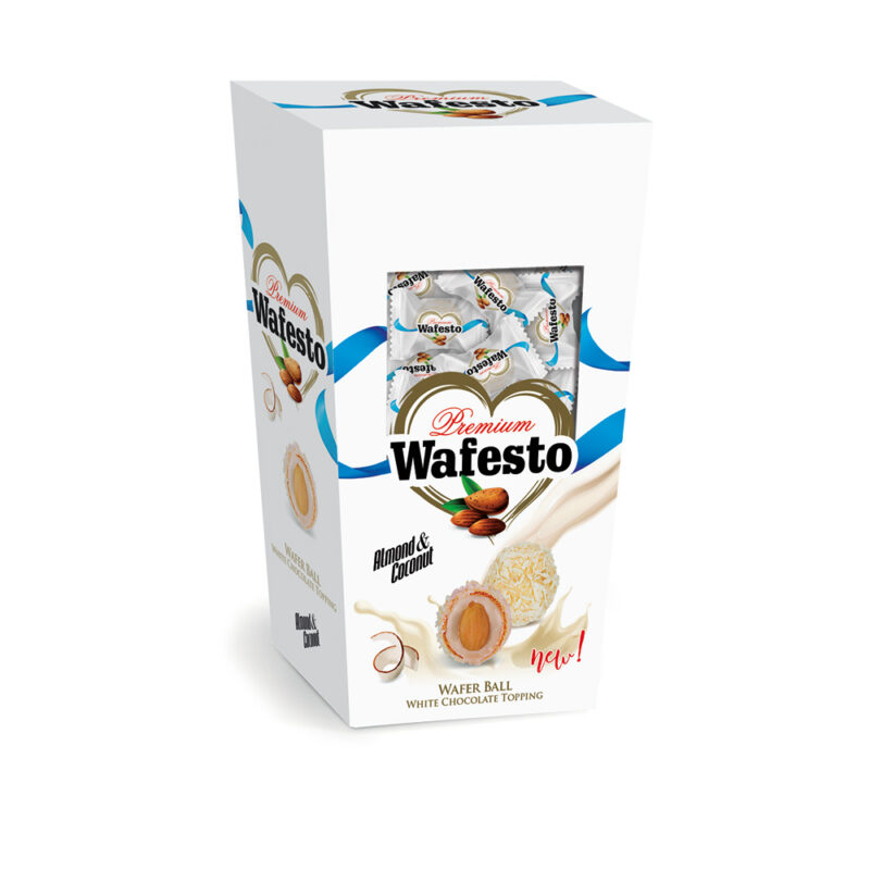 Wafesto Hindistan Cevizli & Bademli Yuvarlak Gofret – Altat